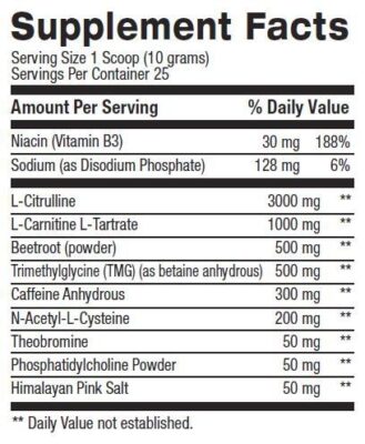 BPI SPORTS One More Rep 25 Servicios. – Súper Suplementos Deportivos