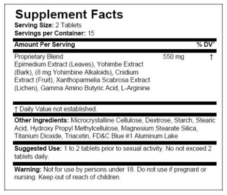 STAMINA RX MEN 30 Capsulas. – Súper Suplementos Deportivos