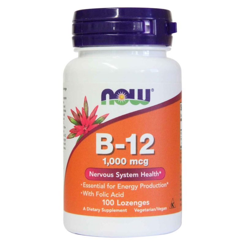 Now Vitamina B12 2000mcg. 100 Cápsulas. – Súper Suplementos Deportivos
