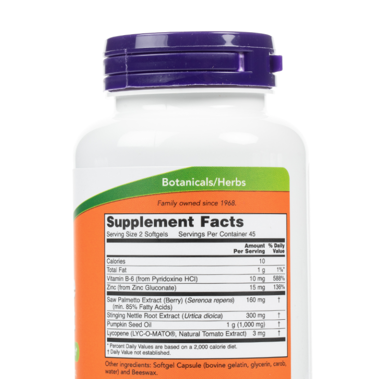 NOW Prostate Support 90 Cápsulas. (próstata saludable) – Súper ...