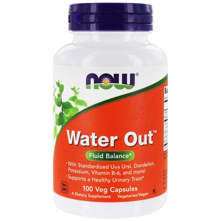 NOW Water Out 100 Cápsulas (diurético natural) – Súper Suplementos ...