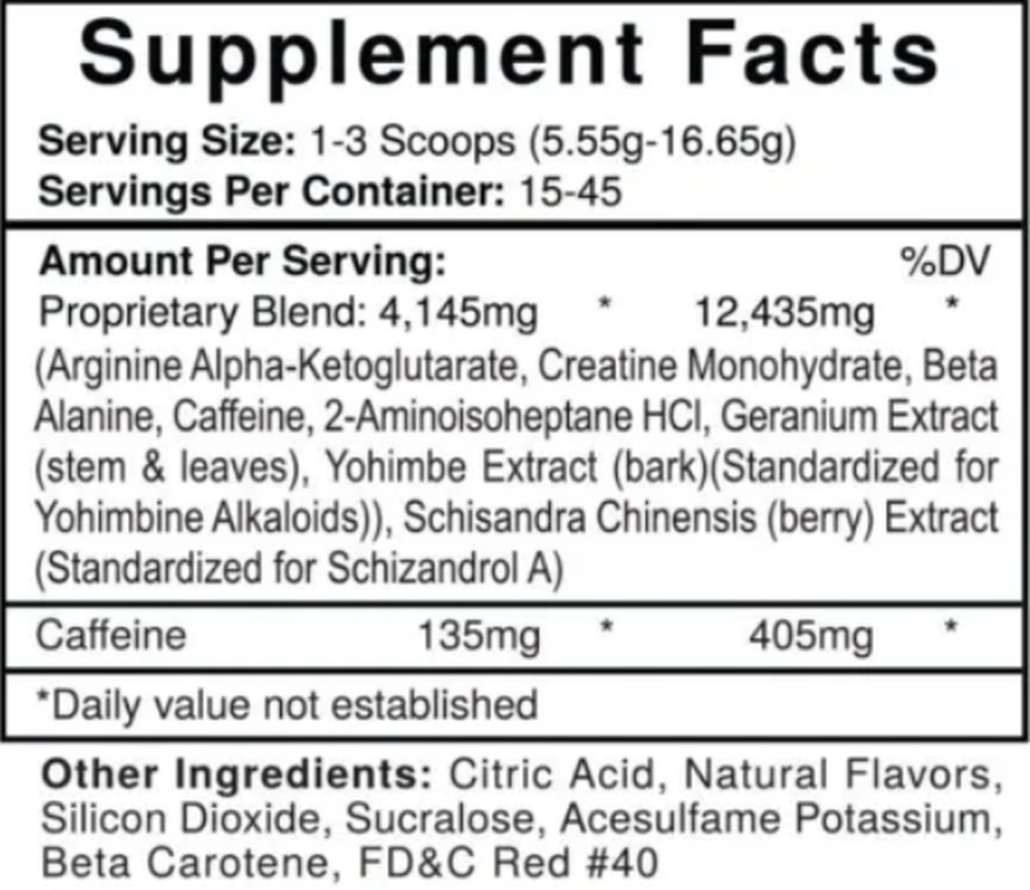 USP LABS Jack3D 45 Servicios. Pre Entrenamiento – Súper Suplementos ...