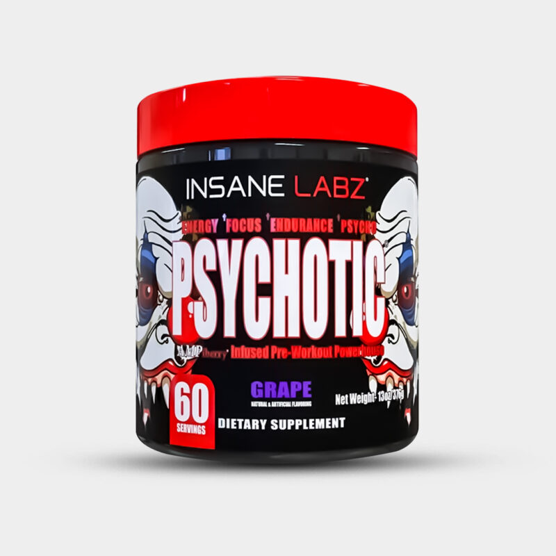 INSANE LABZ Psychotic 60 Servicios. Pre entrenamiento – Súper Suplementos Deportivos