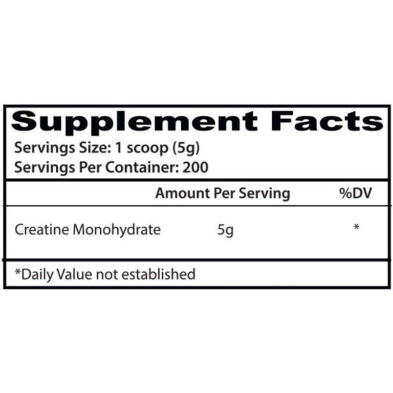 INSANE LABZ CREATINA MONOHIDRATADA 1 kg. – Súper Suplementos Deportivos